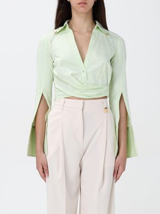 Elisabetta Franchi Hemdbluse ELISABETTA FRANCHI Damen Farbe Grün