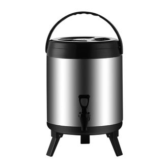 Generico Isolierter Getränkespender: Tragbarer Getränkekühler, Thermo-Wasserbehälter | Camping Picknick Beach BBQ Reisezubehör im Freien für Büropartys und Ter