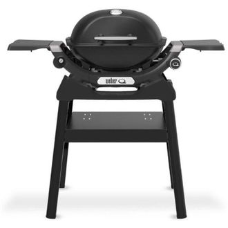 Weber Q 1200 Gasgrill Schwarz f&uuml;r den Au&szlig;enbereich