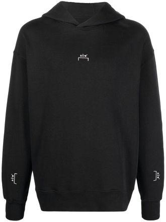 A-Cold-Wall* hoodie en coton &agrave; logo imprim&eacute; - Noir