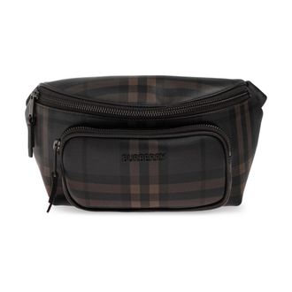 Burberry G&uuml;rteltasche mit Logo - - Bags - Herren - Braun - ONE SIZE