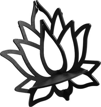 Valiclud Holz Lotus Eckregal Wandregal Schwebend Dekorativ Platzsparend Vielseitig für Wohnzimmer Schlafzimmer Badezimmer Robustes Material Modernes Design zur