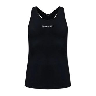 Jil Sander Tr&auml;gertop - - Tops - Damen - Schwarzk - M