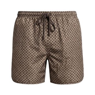 PESERICO Homme, Maillots de bain, Brun, Taille: 2XL Short de Bain &agrave; Motifs