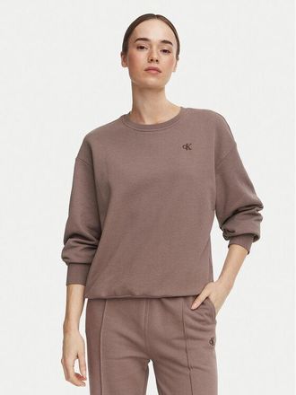 Calvin Klein Jeans Sweatshirt Monogram LV047F223G Dunkelbeige Regular Fit