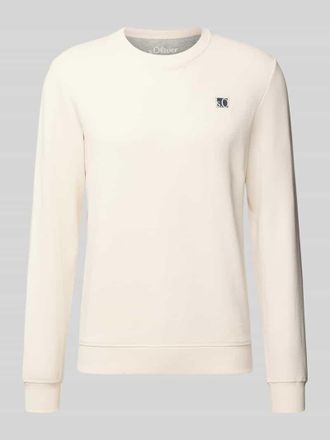 s.Oliver Red Label Regular Fit Sweatshirt aus Baumwoll-Mix