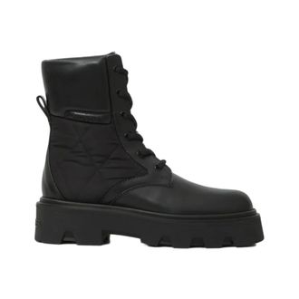 Moncler Femme, Chaussures, Noir, Taille: 37 EU Bottes &agrave; lacets Aurea