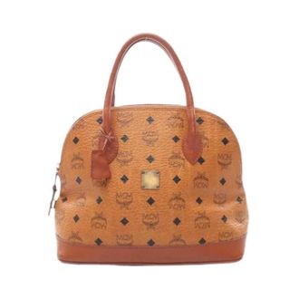 MCM Sac &agrave; main Pre-owned - Femme - Pre-owned - Brun - Taille: ONE Size