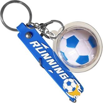Generic Porte-cl&eacute;s de football - Petit ballon de football en acrylique, pendentif d&eacute;coratif pour sac &agrave; dos, porte-cl&eacute;s de f&ecirc;te, cadeau amusant | Accessoire po