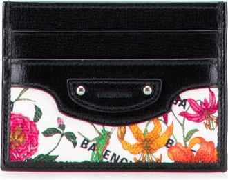 Gucci Portemonnaie - Balenciaga The Hacker Project Flora Calfskin and C - Gr. unisize - in Schwarz - für Damen