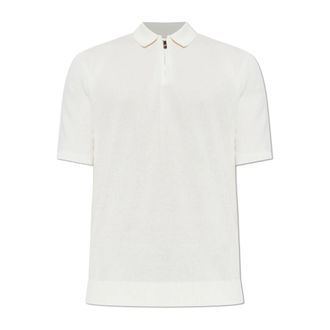 Eleventy Cotton Polo - - Tops - Herren - Beige - S