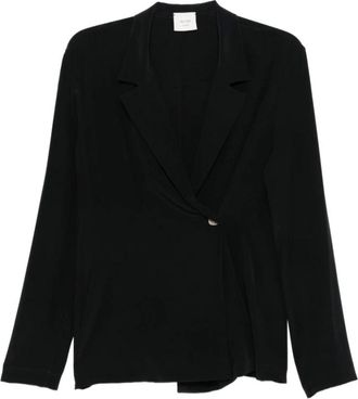 Alysi Femme, Vestes, Noir, Taille: 38 FR Blazers