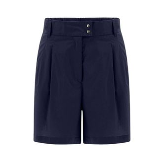 Herno Femme, Shorts, Bleu, Taille: 34 FR Short L&eacute;ger en Coton Stretch