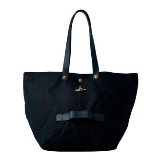 Vivienne Westwood Femme, Sacs, Noir, Taille: ONE Size Sac Fourre-Tout en Toile