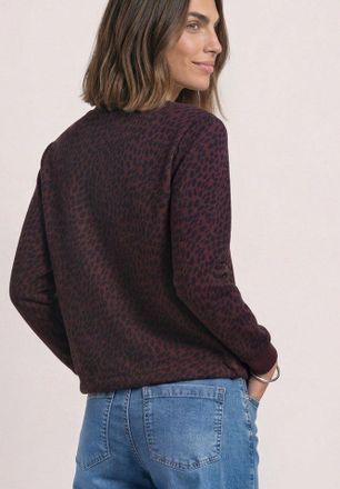 Street One Sweatshirt mit Leomuster