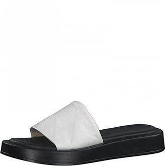 Tamaris Femme 1-1-27232-28 Sandale à Talon, Blanc cassé, 36 EU