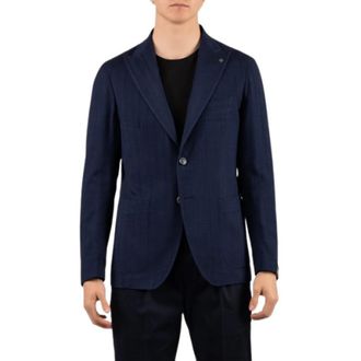Tagliatore Einreiher-Blazer - - Jackets - Herren - Blau - XL