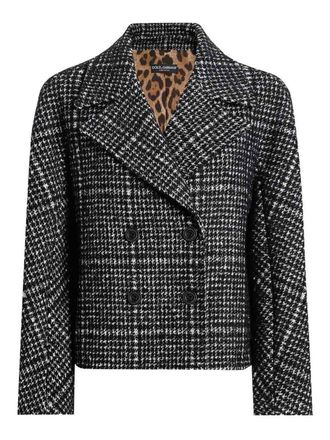 Dolce & Gabbana Manteau Court - Gris