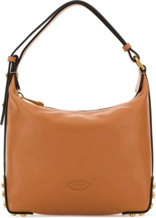 Tod's Femme, Sacs, Orange, Taille: ONE Size Mini Sac Bandouli&egrave;re Orn&eacute; de Clous