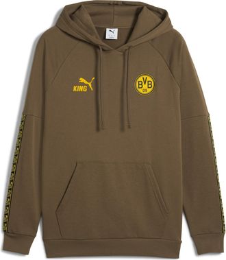 Puma Hoodie KING Borussia Dortmund Homme, Accessoires, Marron, XL