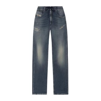 Diesel 2032 D-Krooley-B Jogg - Homme - Jeans - Bleu - Taille: W32