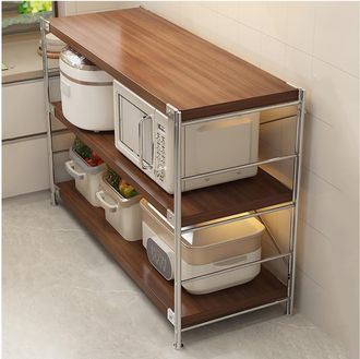 Generic Gro&szlig;es B&auml;ckerregal, K&uuml;chenregal, Stehtisch, Offene Lagerregale Und Gro&szlig;e Arbeitsplatte, K&uuml;cheninsel, Buffetschr&auml;nke, Sideboard, K&uuml;chenarbeitstisch(39.