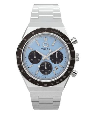 Timex Q Sport Silber Herren Armbanduhr TW2Y88600