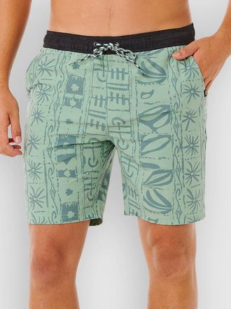 Rip Curl Boardwalk Jackson Volley Shorts aloe