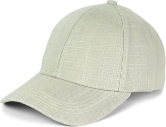 styleBREAKER Cap Leinen Baseball Cap