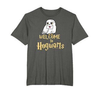 Harry Potter Hedwig Welcome to Hogwarts T-Shirt