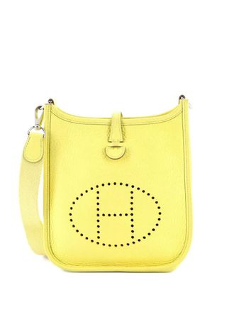Hermès Evelyne Bag Gen III Clemence TPM crossbody bag - Jaune