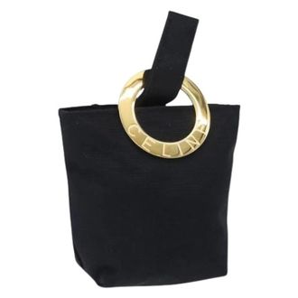 Celine Pochette en toile Pre-owned - Femme - Pre-owned - Noir - Taille: ONE Size