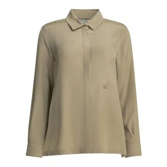 Max Mara Mxmgeranio Hemd - - Blouses & Shirts - Damen - Beige - XS