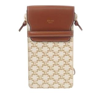 Celine Sac bandouli&egrave;re vintage Pre-owned - Femme - Pre-owned - Beige - Taille: ONE Size