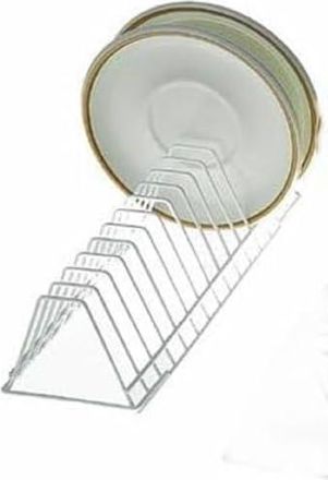 Lacor 69213 Halterung für Kleine Teller, beschichteter Draht, 35 x 9,5 cm