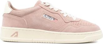 Autry Femme, Chaussures, Rose, Taille: 40 EU Medalist Low Baskets