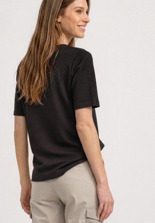 Street One T-Shirt mit Rundhalsausschnitt