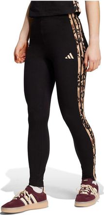 adidas Animal Print 3 Stripes High Waist Leggings S