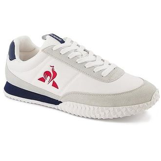 Le Coq Sportif Veloce II Tricolore Chaussures Homme Optical White/Dress Blue, 44 EU, Blanc Optique/Bleu - Robe, 44 EU