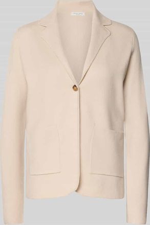 Christian Berg Regular Fit Strickjacke aus Viskose-Mix mit Reverskragen