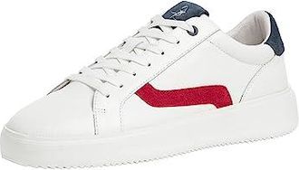 Marco Tozzi Homme Damen 2-2-13605-20 Basket, Blanc et Rouge, 42 EU