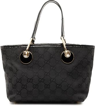 Gucci Crossbody Bags - GG Canvas Eclipse Handbag - Gr. unisize - in Schwarz - f&uuml;r Damen