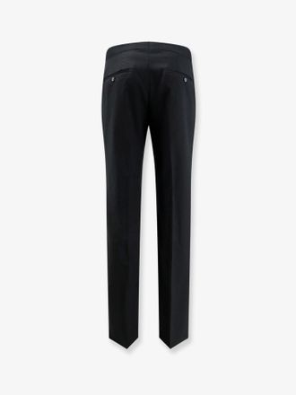 Tagliatore Mens Trousers Virgin Wool Black