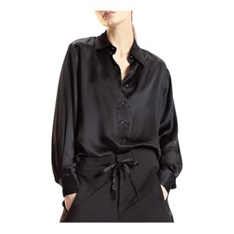 Cynthia Rowley Damen, Blusen & Hemden, Schwarzk, XSGr&ouml;&szlig;e