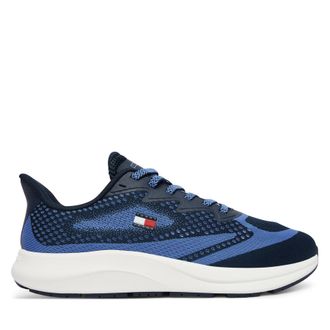 Tommy Jeans Sneakers Tommy Jeans Runner Knitted EM0EM01713 Blau