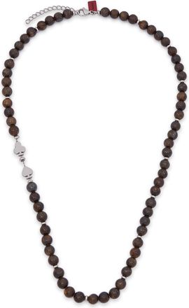 HUGO BOSS Halskette HUGO E-BEADS5-NEC 50566265 Braun