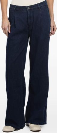 DL1961 pleated denim jeans - Blau