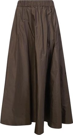 P.A.R.O.S.H. P.a.r.o.s.h., Femme, Jupes, Brun, Taille: 40 FR Gonna Lunga Pimpy