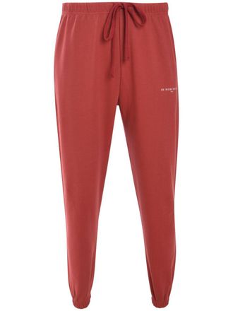 Ih Nom Uh Nit pantalon de jogging à logo imprimé - Rouge