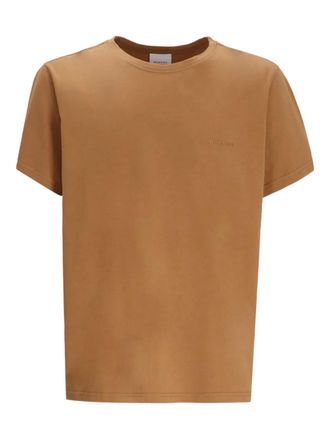Isabel Marant t-shirt en coton Zaffern à logo brodé - Marron